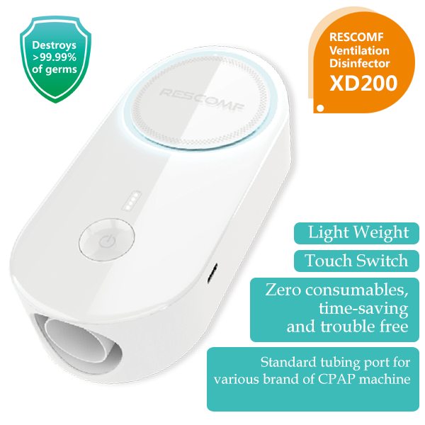 Rescomf CPAP Ozone Cleaning Disinfector XD200 – RESCOMF - CPAP Mask ...
